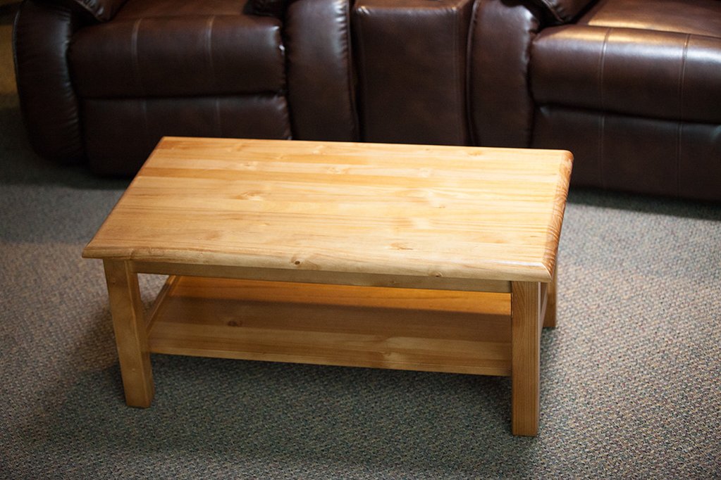 Fire Tough Solid Wood Coffee Table | Firehouse Chairs